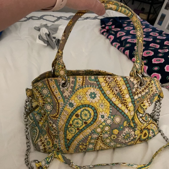 Vera Bradley | Bags | Vera Bradley Lemon Parfait Shoulder Bag | Poshmark